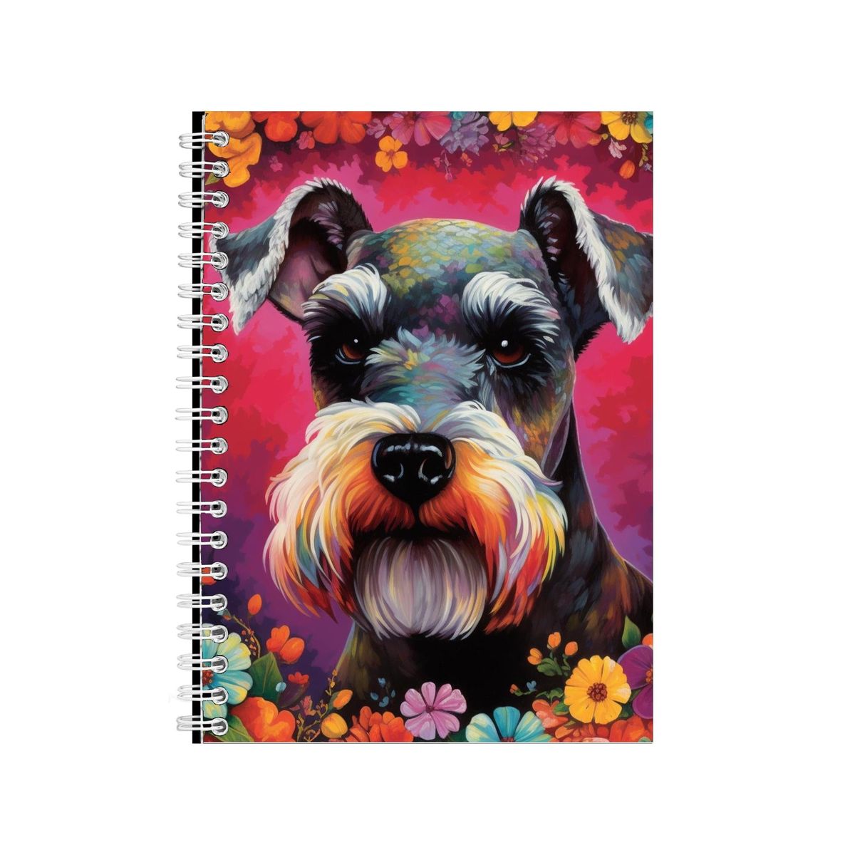 MINIATURE SCHNAUZER Ninji Gift Idea A5 Notebook Present Idea | Shop ...
