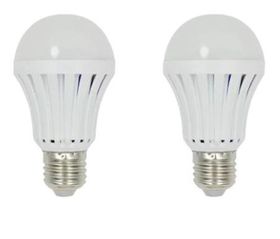 2 Pack 15W E27 Rechargeable Bulb with Built in battery | Shop Today ...