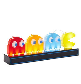 Cute Pac-Man And Ghost Decorative Collectable USB Desk Game Night Light ...