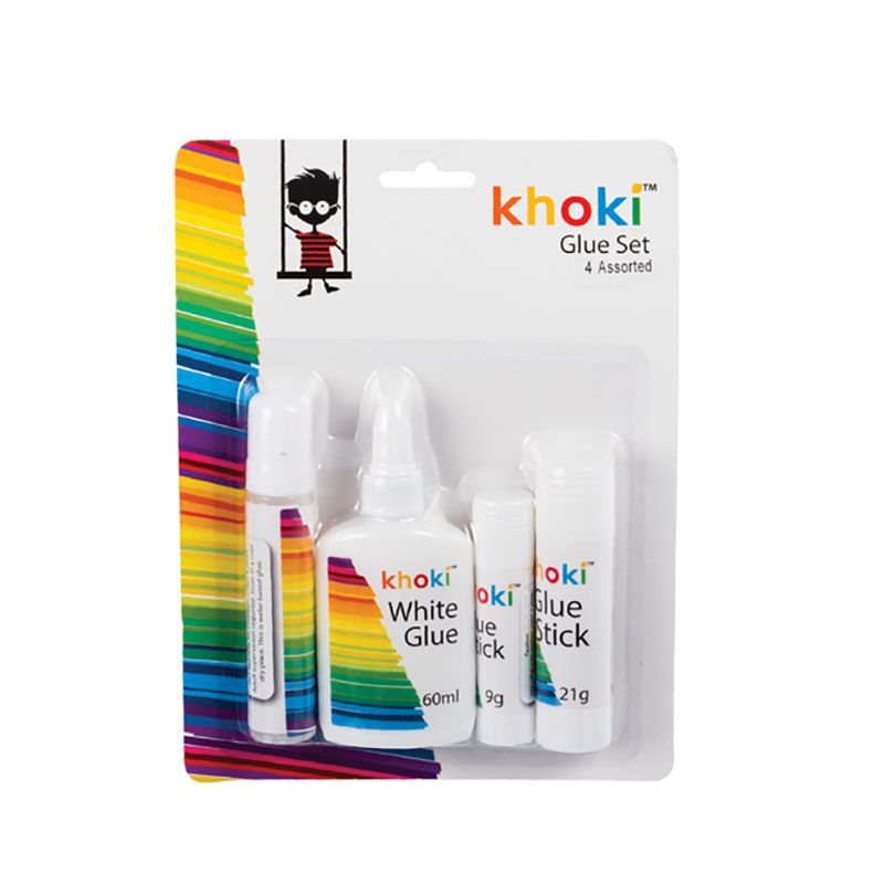 Khoki - Art & Craft - 4 Piece - Assorted Glue Set | Shop Today. Get it ...