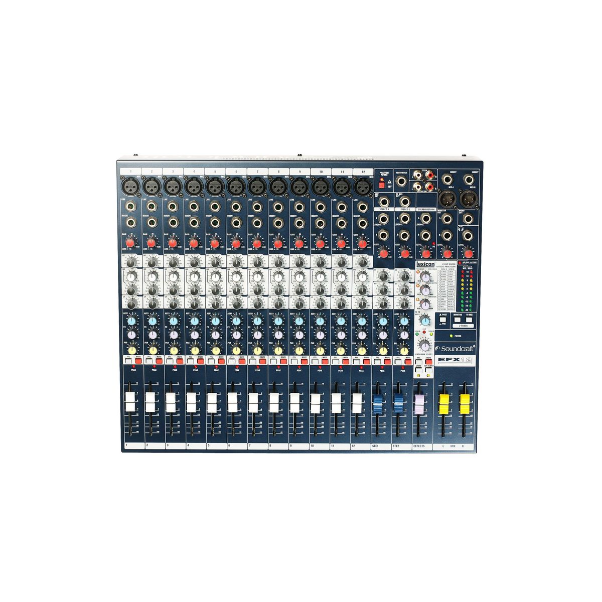 Soundcraft EFX12 - High-performance - Lexicon® Effects Mixer | Shop ...