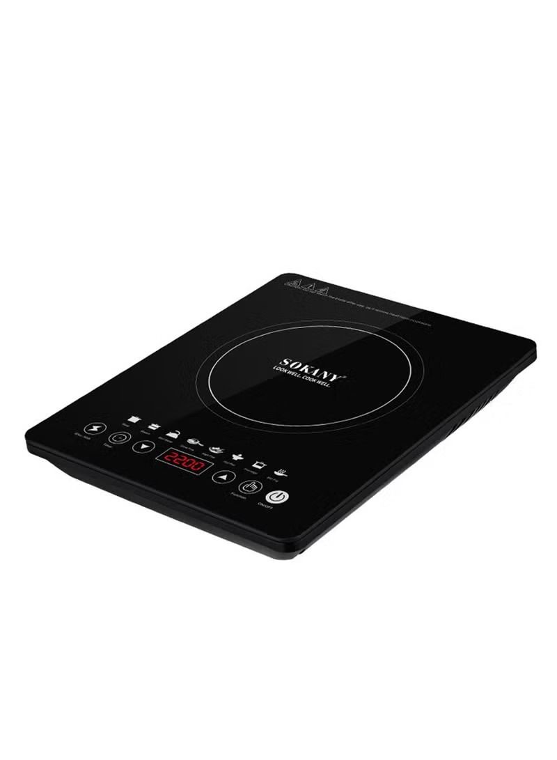 Sokany Portable Countertop Single Induction Cooker Electric Stove-2200W ...