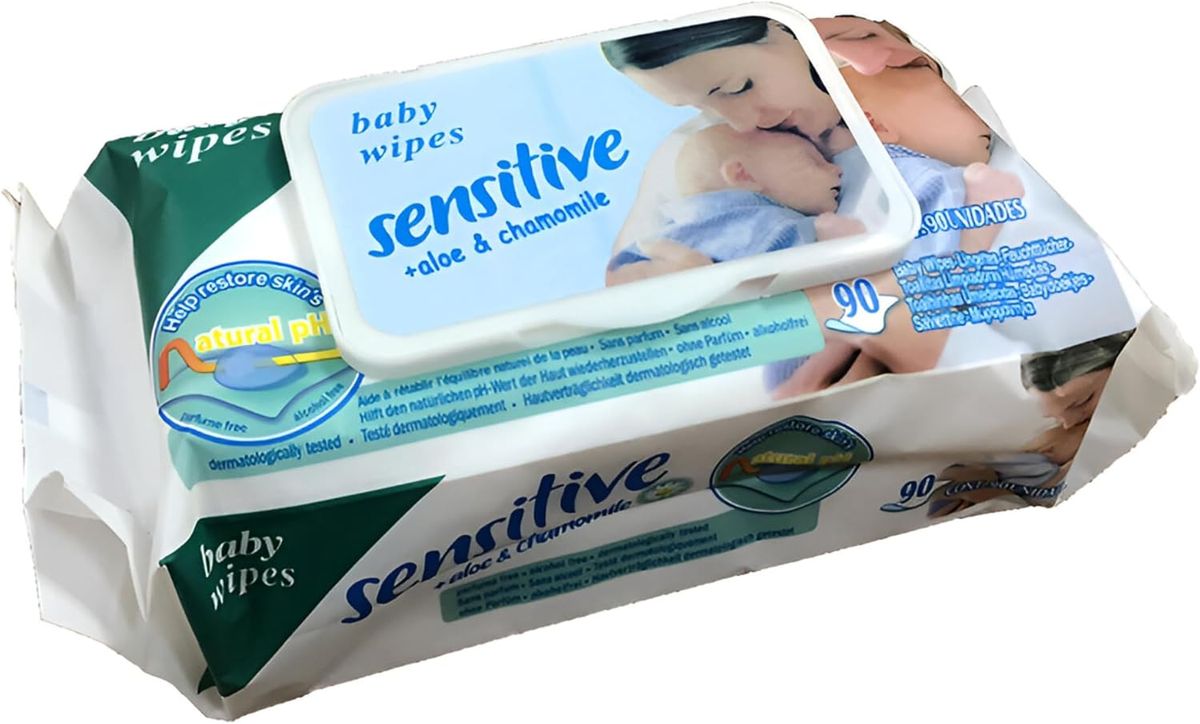 Sensitive Baby wipes - Perfume and alcohol free - Ph Balanced | Shop ...