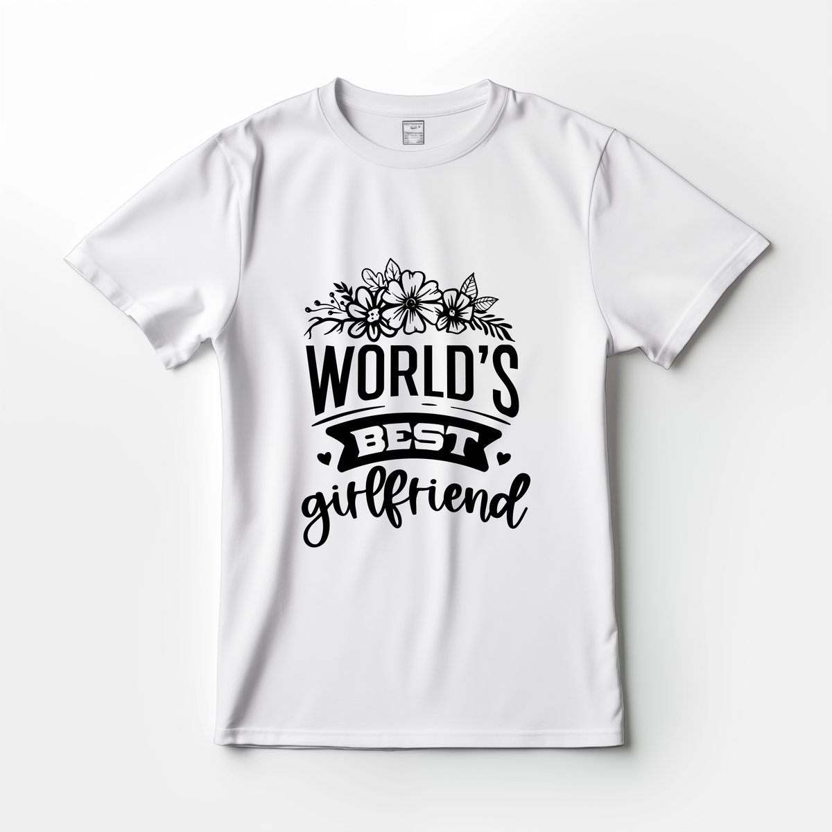 Valentines Day Love Birthday Present Worlds Best Girlfriend Worlds