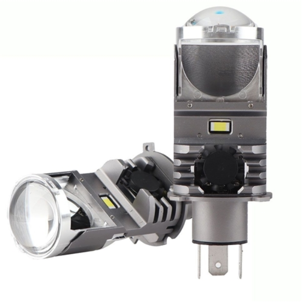 H4 LED Headlight Globes with Projector Lens - Set of 2 | Shop Today ...