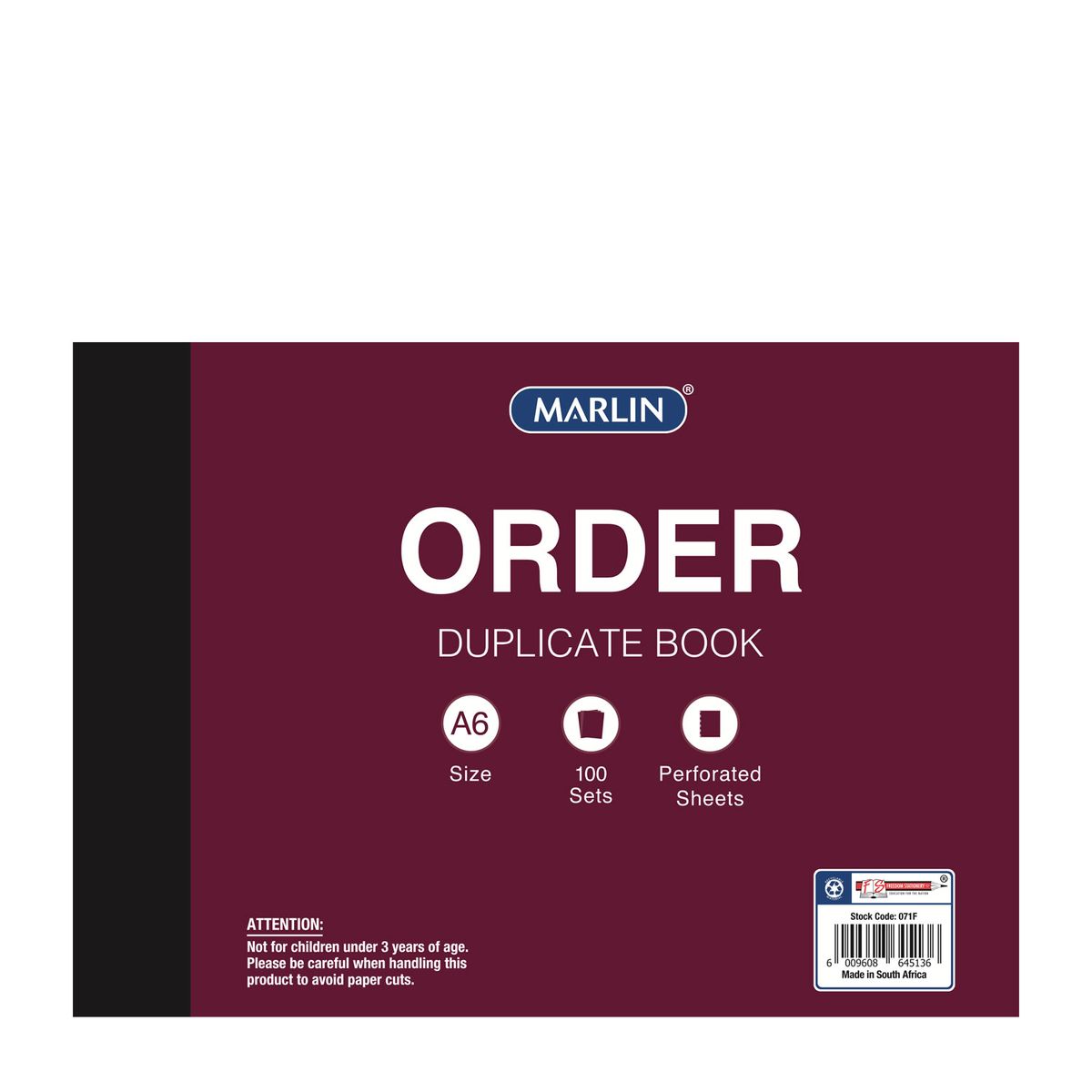 Marlin - A6 Order Duplicate Books (Pack Of 5) | Shop Today. Get it ... Marlin - A6 Order Duplicate Books (Pack Of 5) | Shop Today. Get it ...