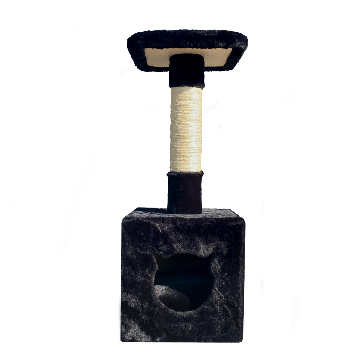 Tom Catz Simplex Scratch Post - Elegant Cat Scratch Post with Bed ...