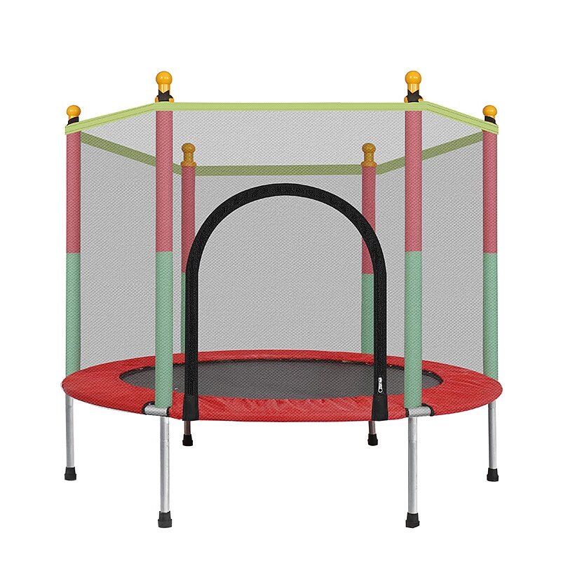 Mini Trampoline Set Enclosure Safety Net Outdoor/Indoor Kids | Shop ...