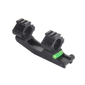 25.4/30mm Optics Pipe Clamp Metal Level Integrated Bracket Scope Mount ...