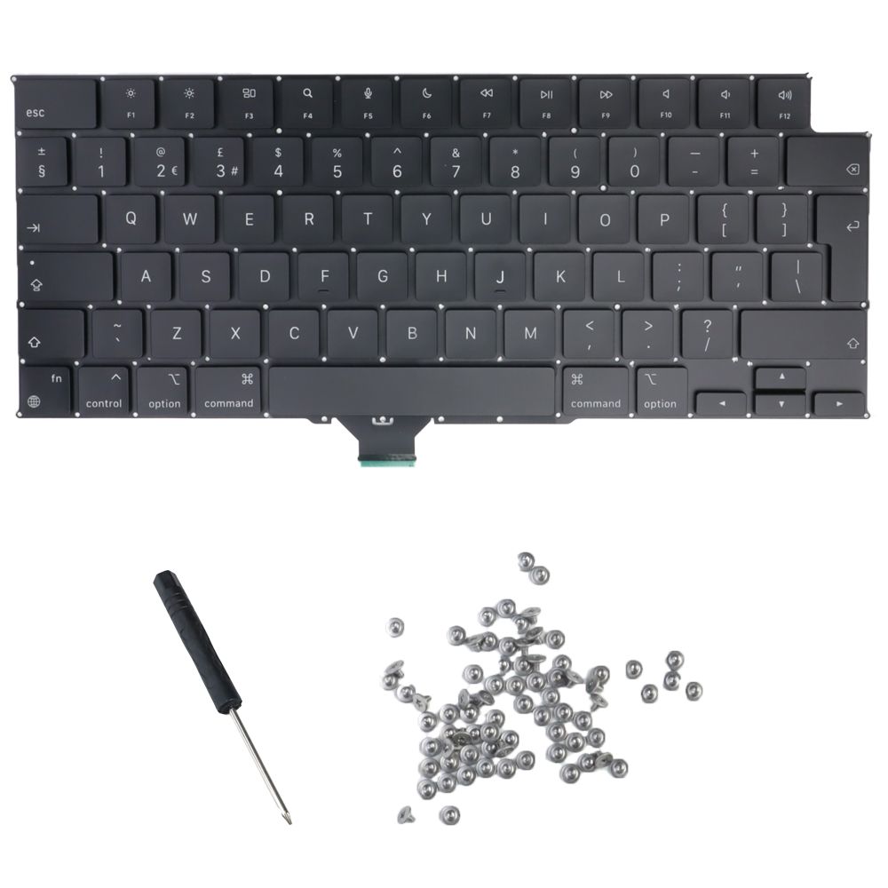 Replacement Keyboard for 2023 MacBook M3 Pro/Max Retina 16" A2991 | UK ...