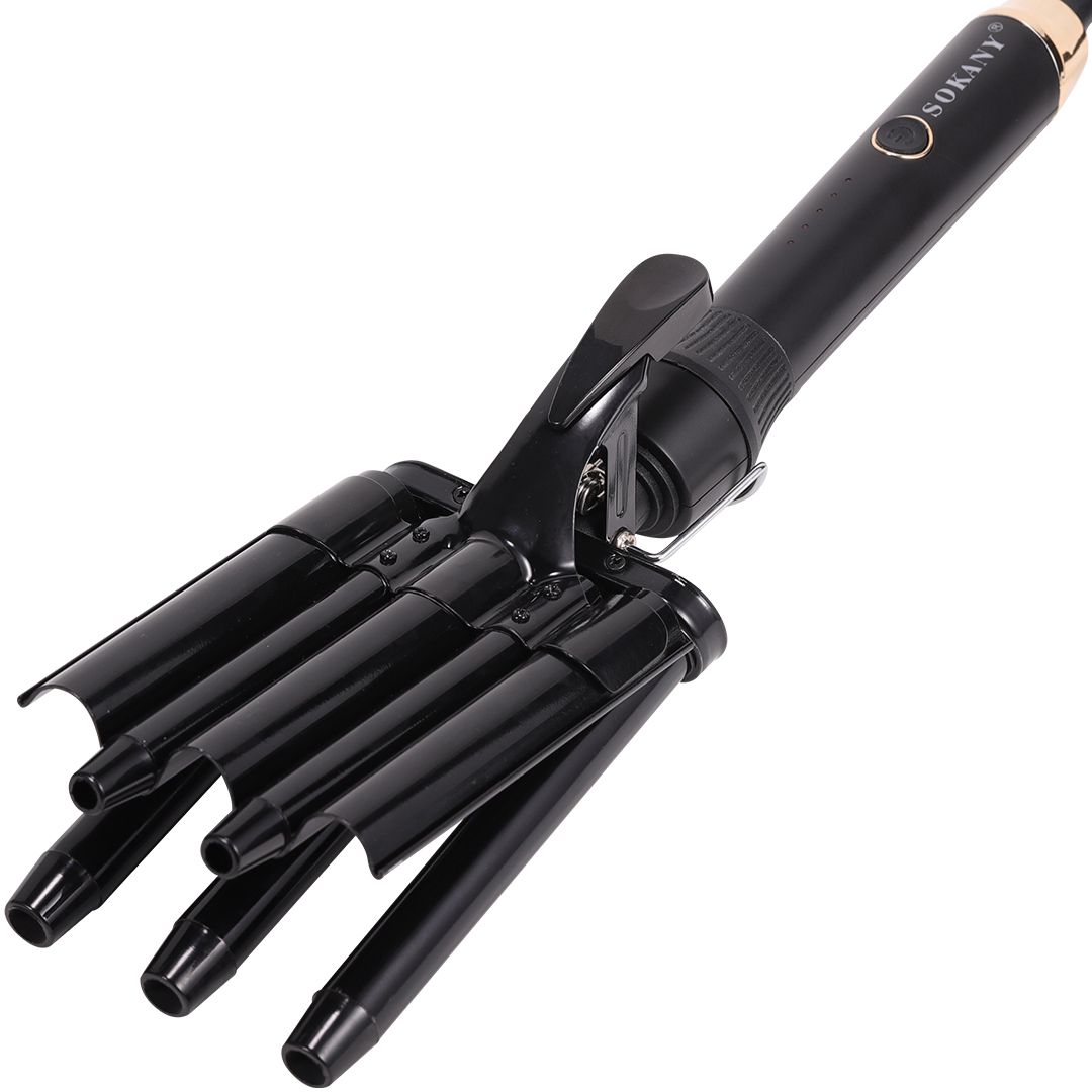 Sokany Hair Curling Iron 5 Barrel Ceramic Wand Curler Waver Shop