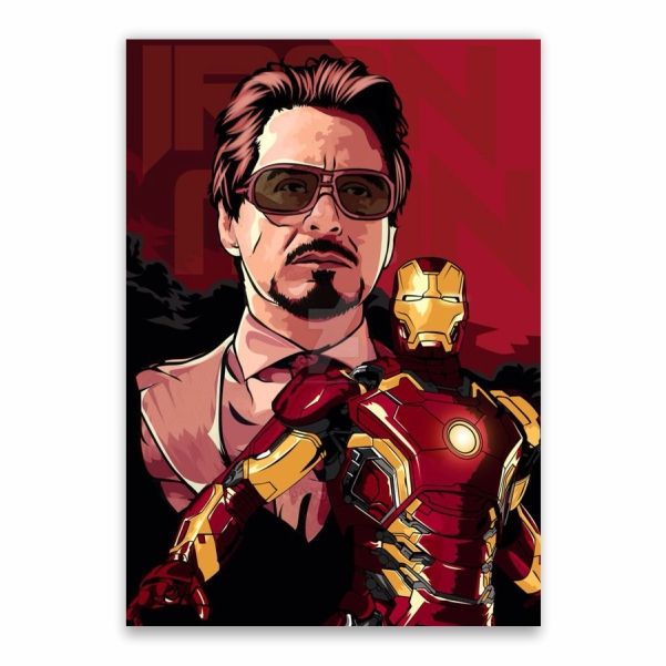 Tony Stark Iron Man Poster - A1 | Shop Today. Get it Tomorrow! | takealot.com