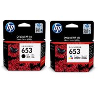 HP 653 Black & Tri Colour Ink Cartridge Multi Pack | Buy Online in ...