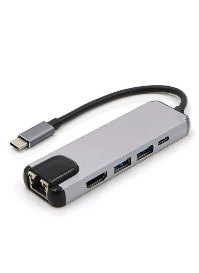 5 in 1 USB C Hub Type C to HDMI Adapter | Shop Today. Get it Tomorrow! | takealot.com
