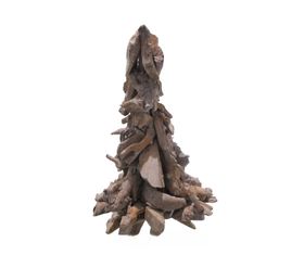 Chunky Trunk Unique Wooden Christmas Tree - 80cm | Shop Today. Get it ...