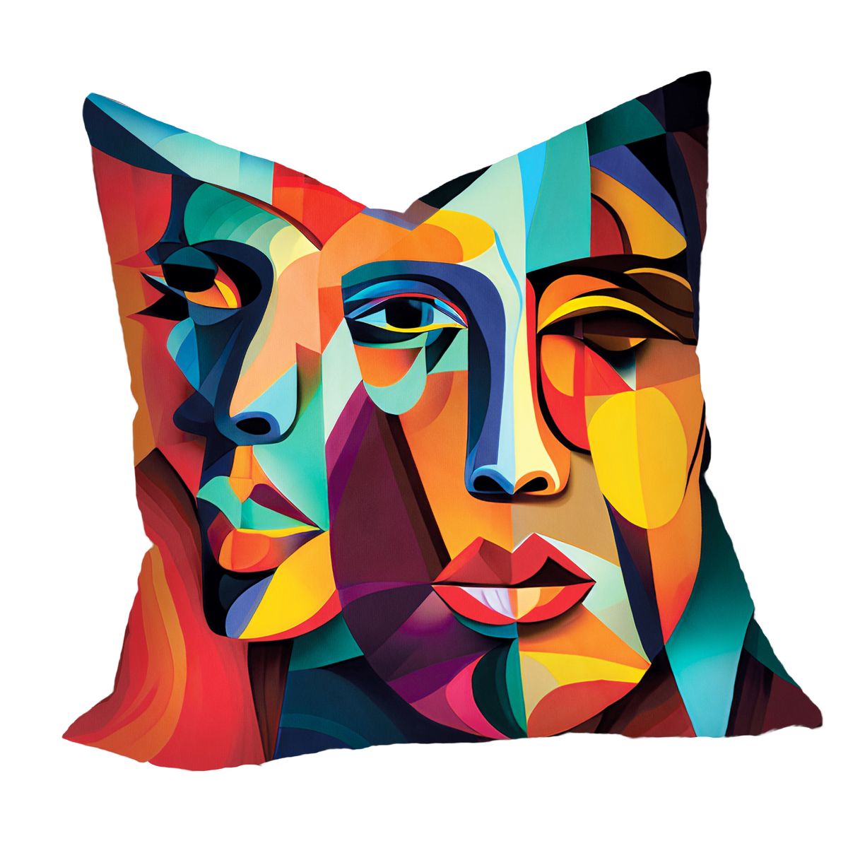 Two Abstract Faces Luxury Scatter | Shop Today. Get it Tomorrow ...