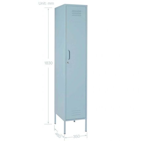 Steel Single Door Skinny Wardrobe Storage Cabinet Cupboard Locker Ocean Blue Shop Today. Get it Tomorrow takealot