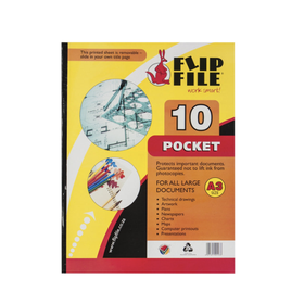 Flip File- Display Book A3 10 Pocket x 1 | Shop Today. Get it Tomorrow ...
