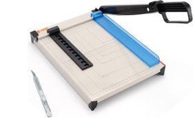 X-HOME A4 Paper Cutter Guillotine Heavy Duty Metal Base & Trimming ...