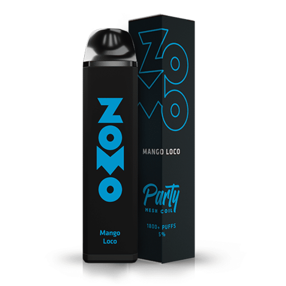 ZOMO Disposable Vape 1800 Puffs 5% Nic - Mango Loco | Buy Online in ...