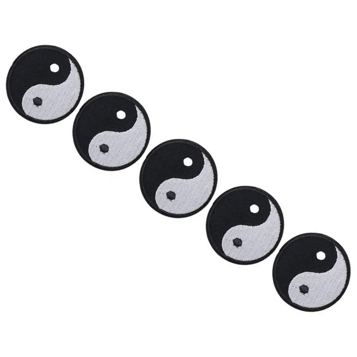 5 Pieces Ying Yang Iron on Patches | Shop Today. Get it Tomorrow! | takealot.com