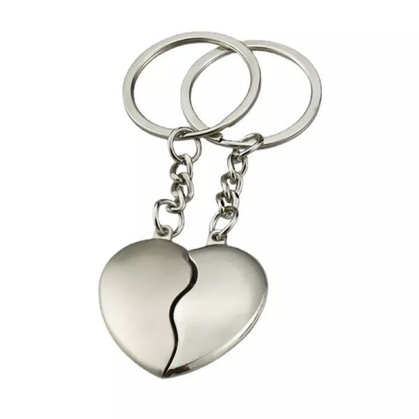 Couples Heart Love Keyring/ Key Chain Friendship Gift Set | Shop Today ...