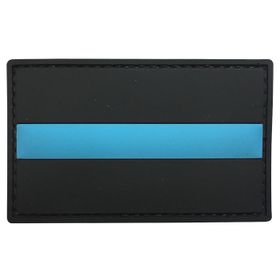 TacSpec "Thin Blue Line - Police" PVC Velcro Patch | Shop Today. Get it ...