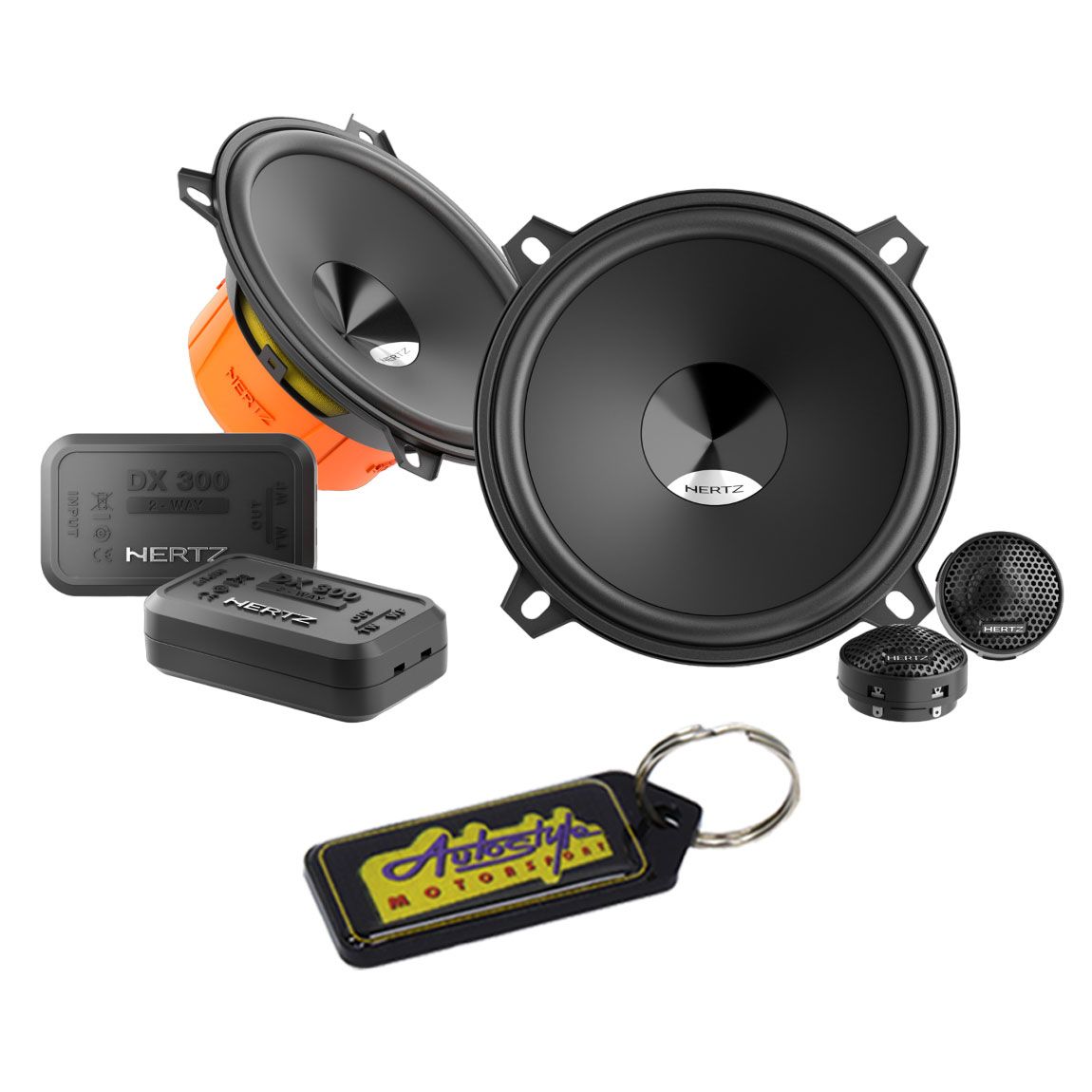 Hertz Dieci Series 5-1/4" Component Speaker System Set with Gel Key ...