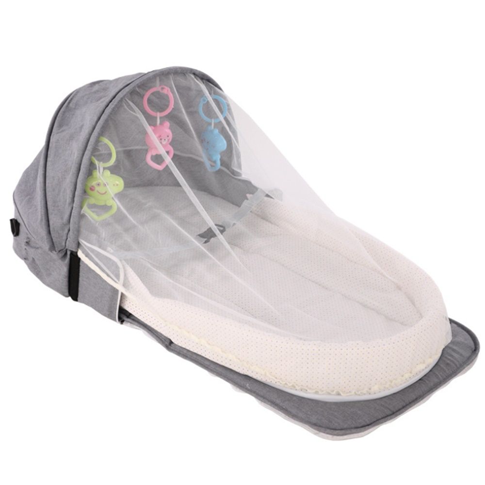 Baby Bed Travel Sun Protection Mosquito Net Portable Bassinet Baby ...