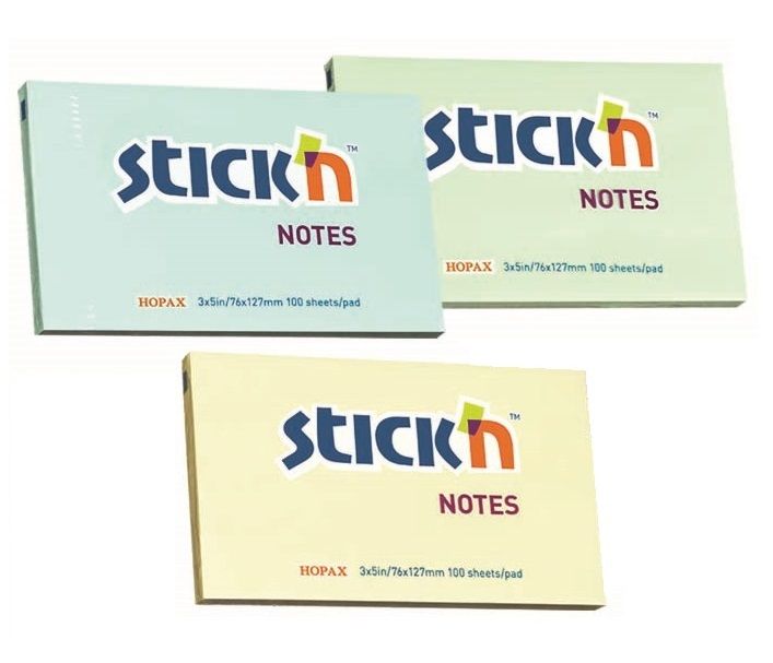 Stick'n Pastel Notes 76 x 127mm Pastel Notes, 300 Sheets | Shop Today ...