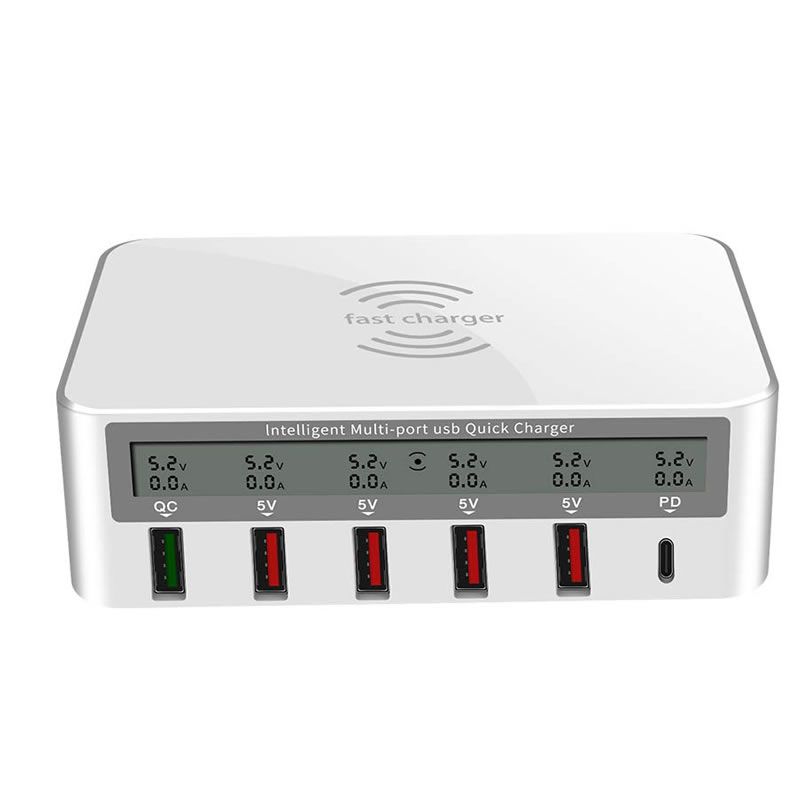 Multi USB Charging Station With Wireless Charger Function | Shop Today ...