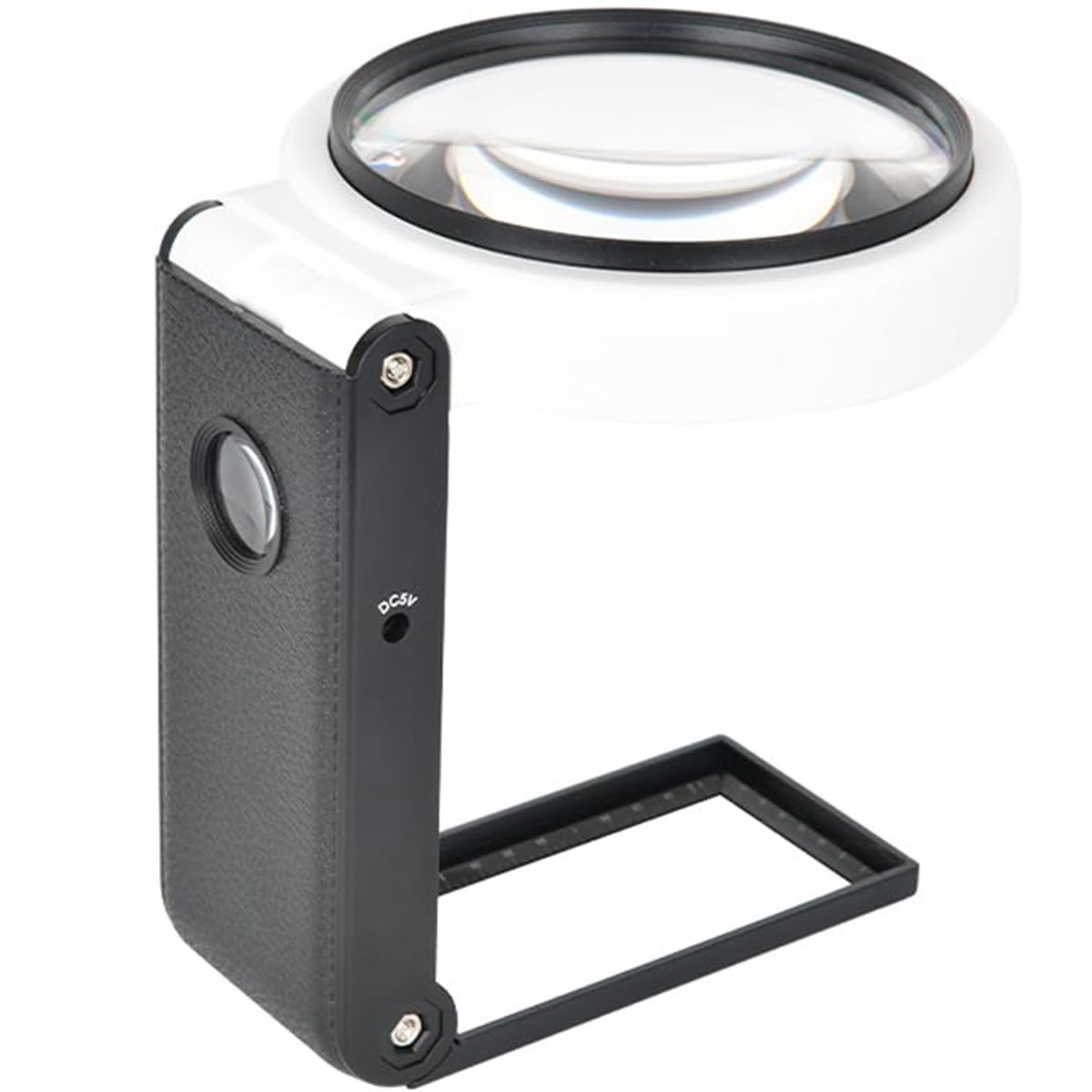 Magnifying Glass with Light and Stand 3.5X 25X Handheld Lighted ...