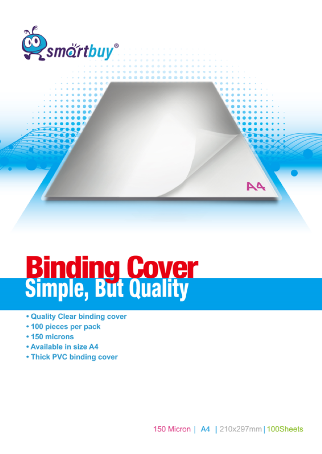 PVC Binding Covers 150 micron - 100 pack | Shop Today. Get it Tomorrow ...