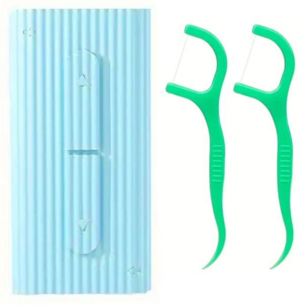 Floss Pick Set - 150-Count with Compact Dispenser | Shop Today. Get it ...