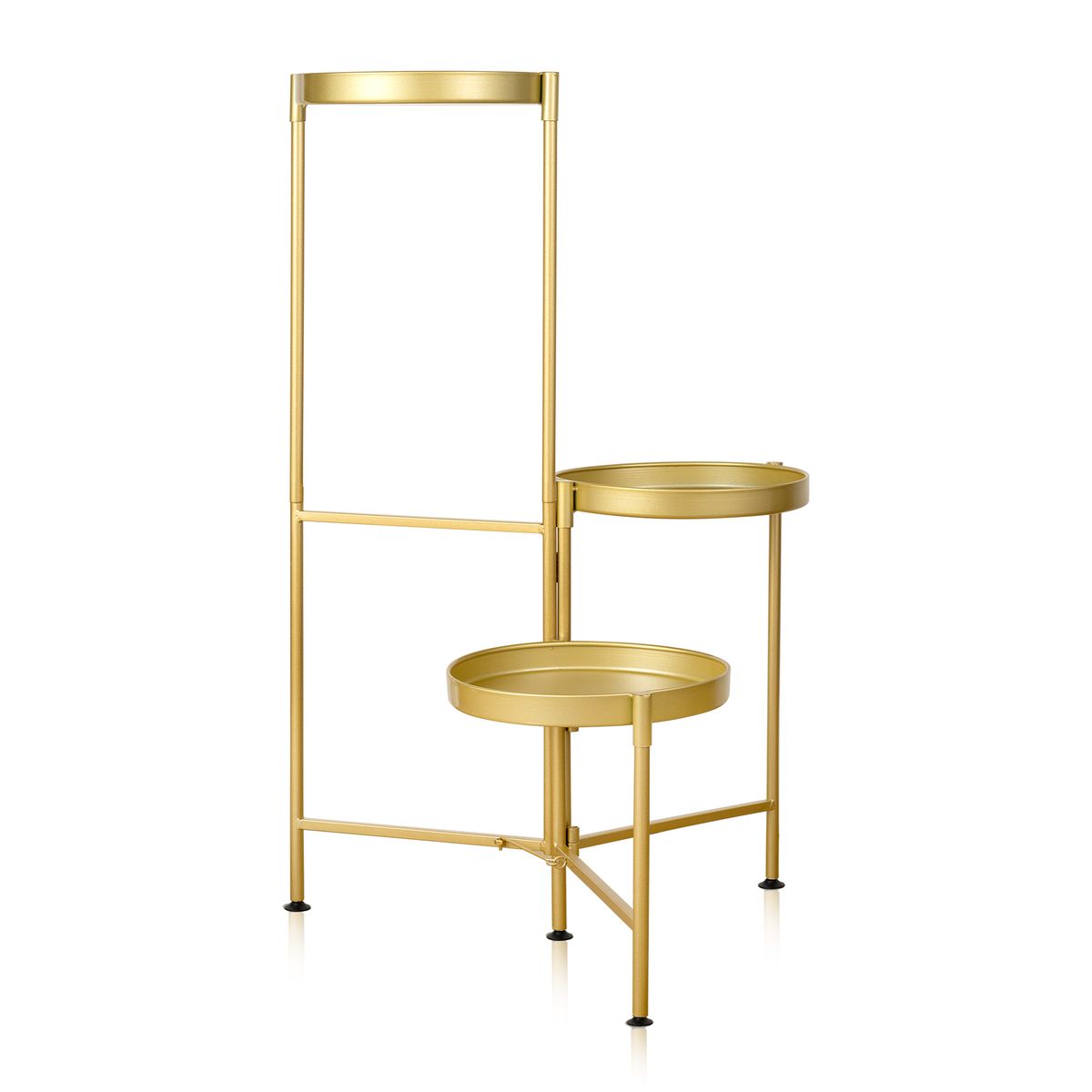 Garden Home Decor Pot Plant Display Stand Foldable Flower Pot Holder ...