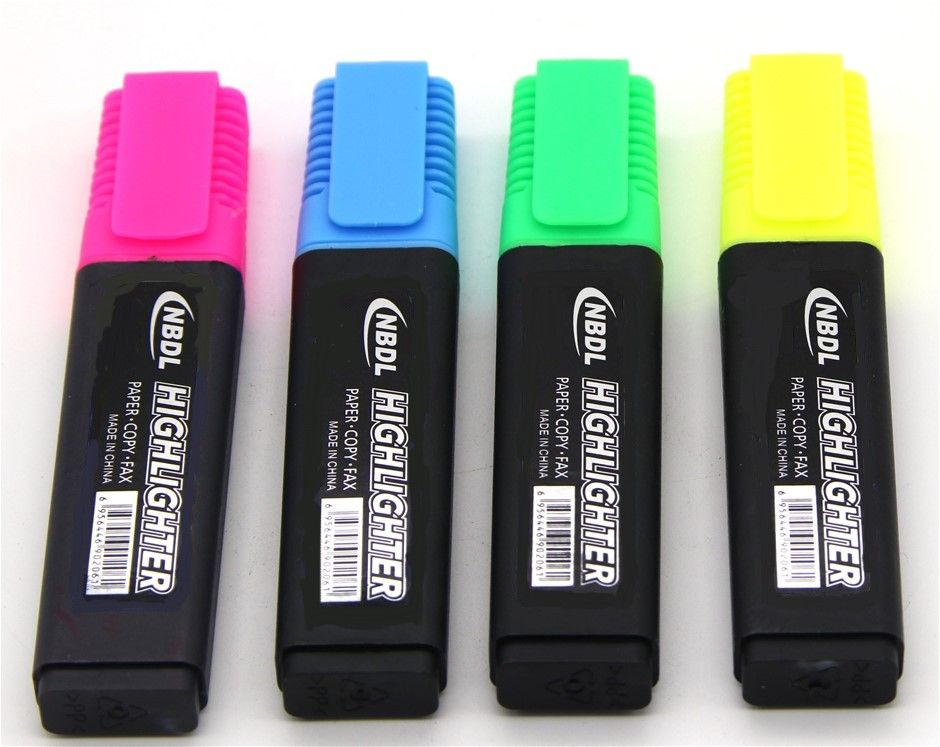 4 Highlighters Assorted | Shop Today. Get it Tomorrow! | takealot.com