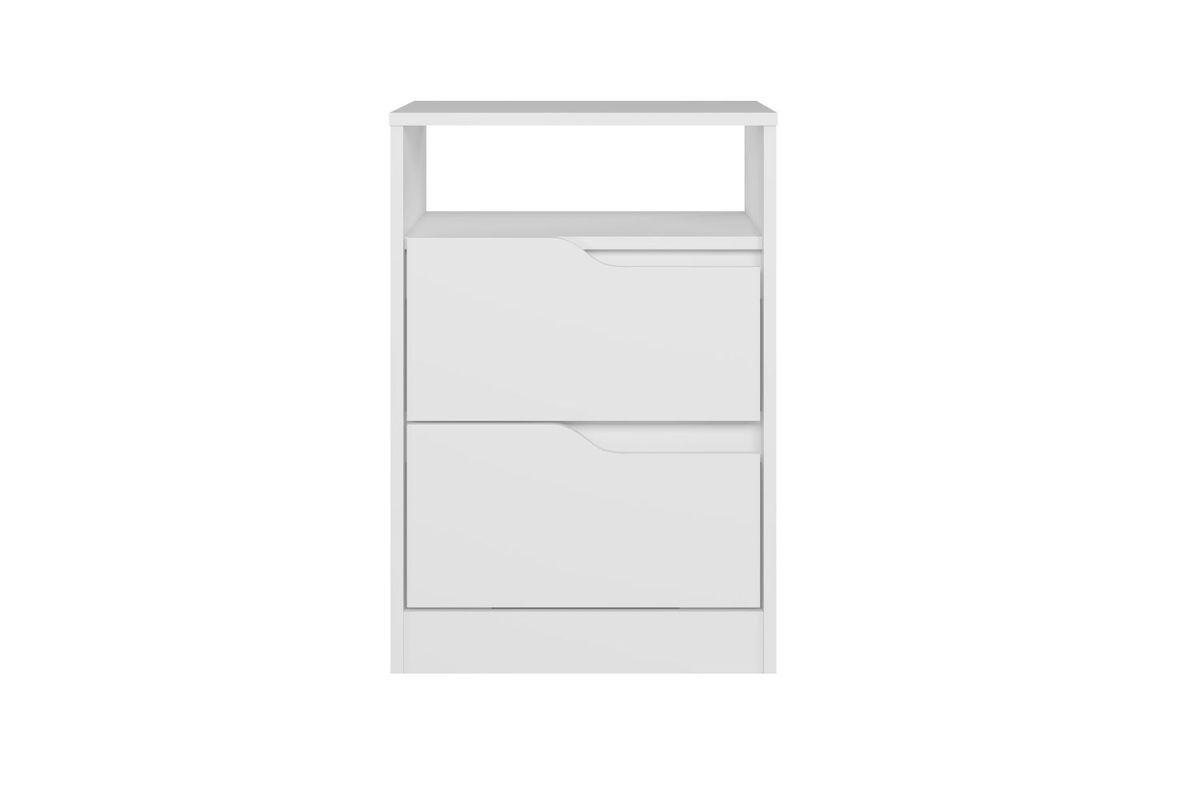 YB Ambiente Sole Nightstand Flatpack - White Matte | Shop Today. Get it ...