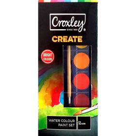 Croxley- Create Watercolour Paint- Set of 12 ×2 | Shop Today. Get it ...