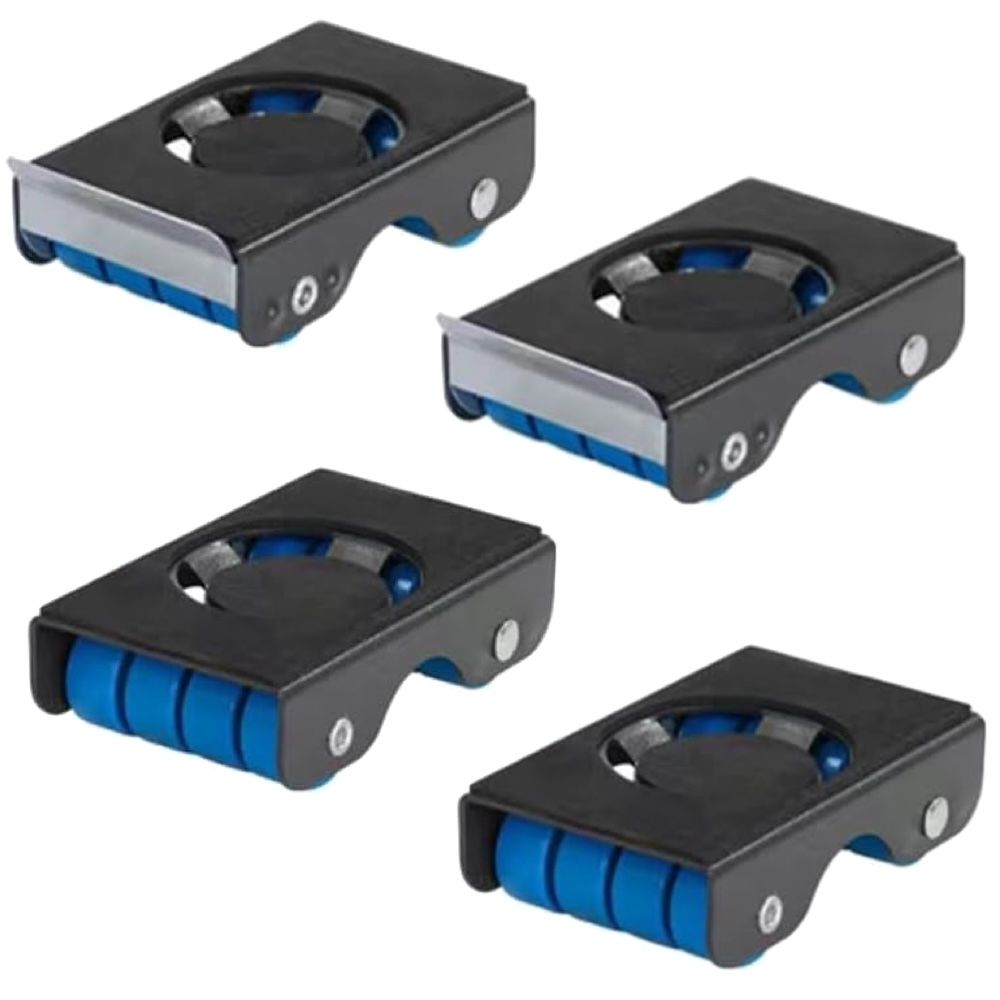 Tool DIY Furniture Moving Blocks Wheels With Brakes 11cm Set of 4 ...