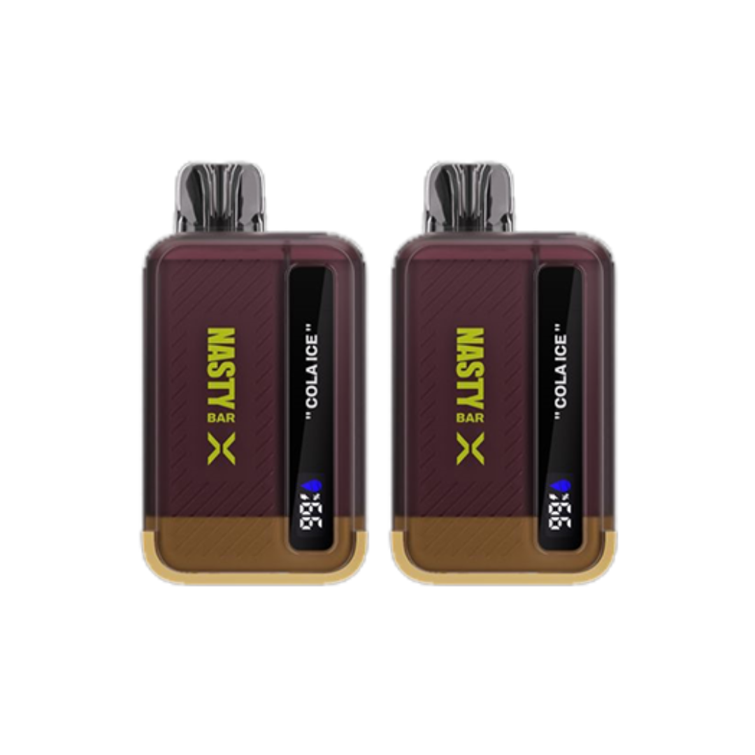 Nasty Rechargeable Vape 9000 Puffs X-Nic - Cola Ice - 2 Pack | Shop ...