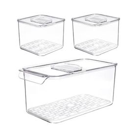 Dream Home Stackable Freezer Fridge Food Fruit Vegetables storage -Set ...