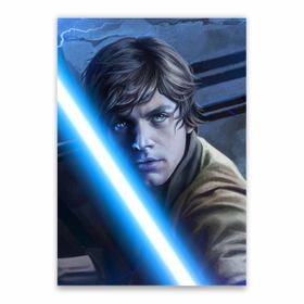 Animated Luke Skywalker Poster - A1 | Shop Today. Get it Tomorrow ...