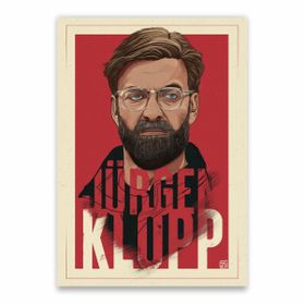 Jurgen Klopp Cartoon Poster - A1 | Shop Today. Get it Tomorrow ...