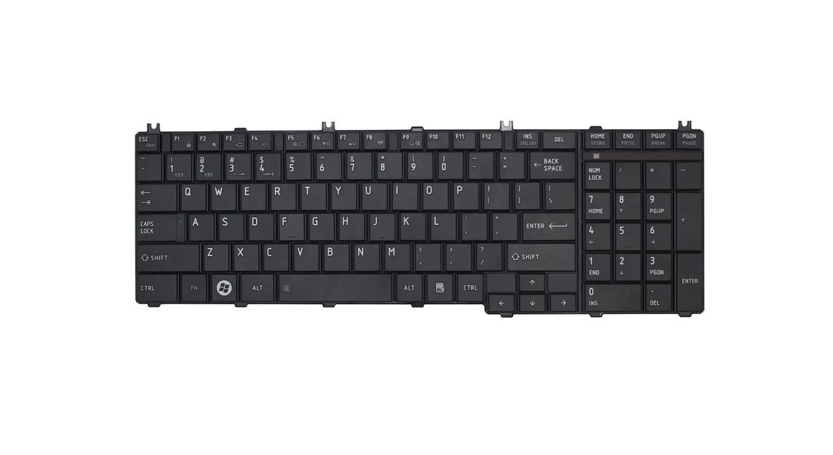 LC TECH Keyboard Toshiba Satellite C650 C655 L650 L655 L670 L675 Pro ...