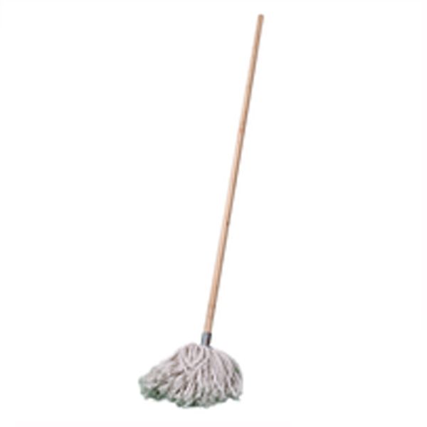 Cotton Wet Mop with Wooden Handle 500g | Shop Today. Get it Tomorrow ...