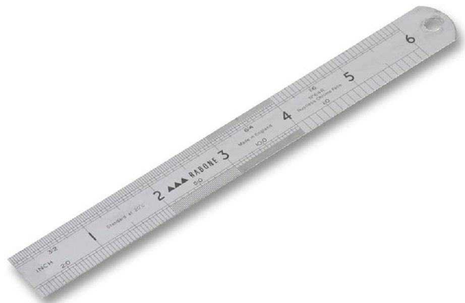 Stanley (0-35-400) 6" (150mm x 19mm) Steel Ruler | Shop Today. Get it ...