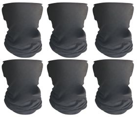 Neck Face Gaiter Multifunctional Head Neck Wear - 6 Pack Combo | Shop ...