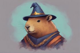 Wizard Gopher's Mystical Magic Poster - A1 Large Poster | Shop Today ...