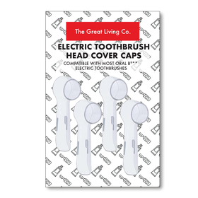 Toothbrush Head Covers Compatible with Oral-B Toothbrush Heads - 4 Pack ...