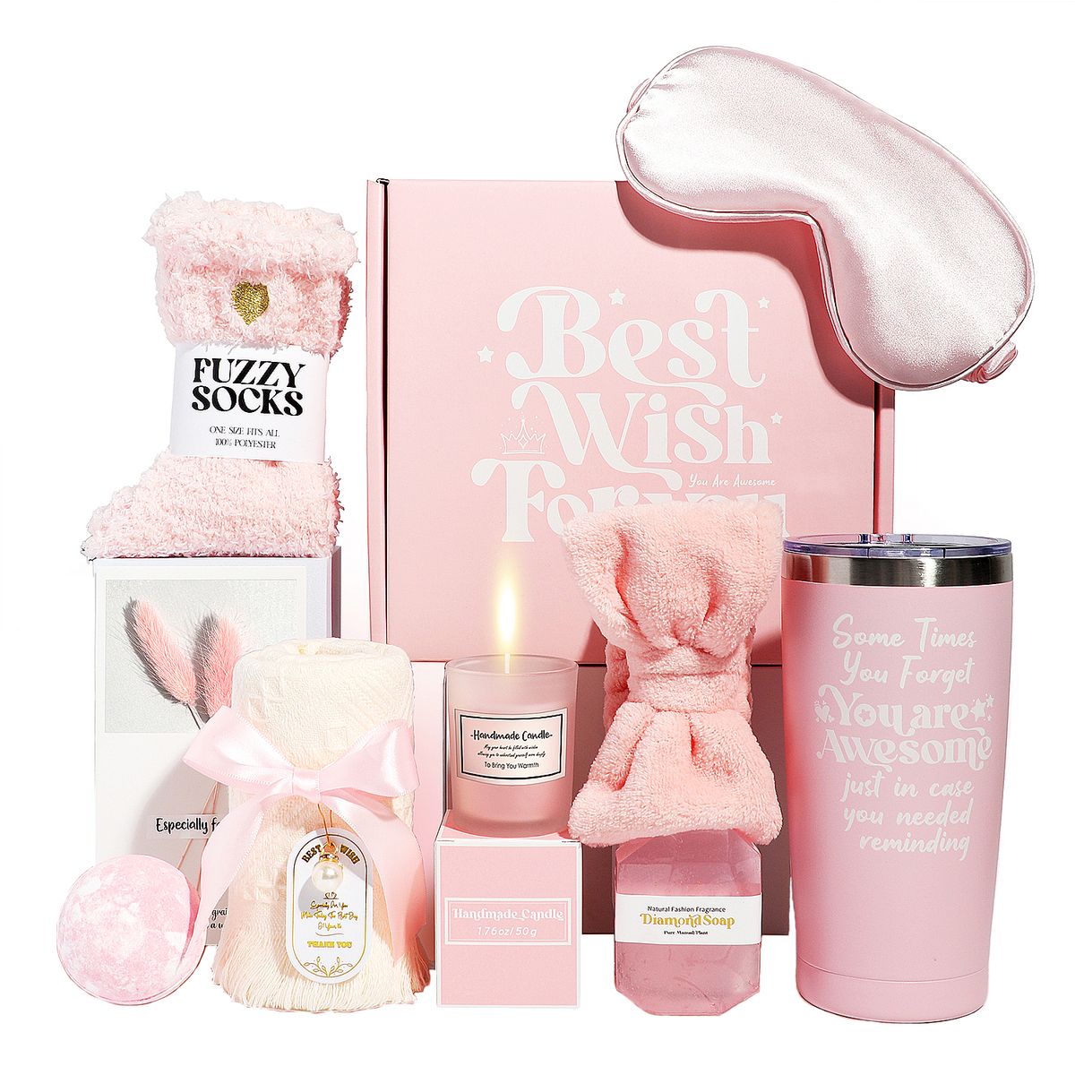 Relaxation Spa Gift Set - 9 Pieces Self Care Package for Women | Shop ...
